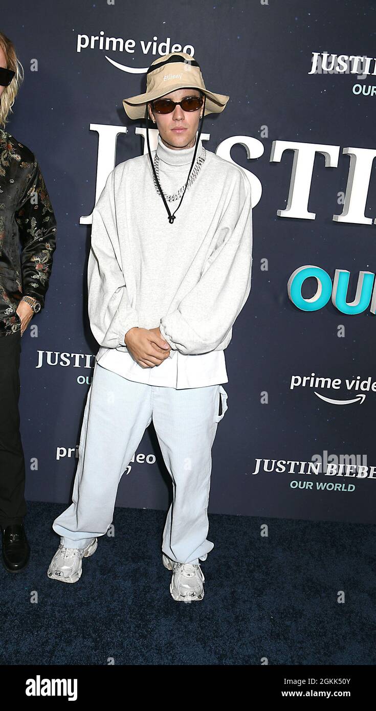 Rory Kramer and Justin Bieber attends Amazon Prime's documentary ...