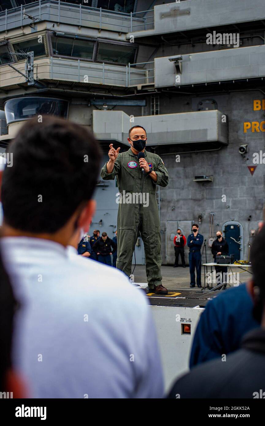 210512-N-BR419-2032 PHILIPPINE SEA (May 12, 2021) Capt. Fred Goldhammer ...