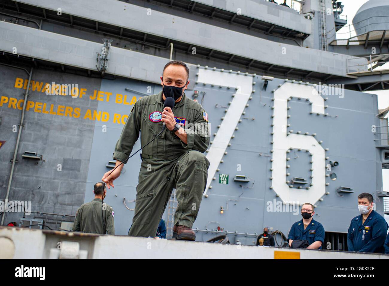 210512-N-BR419-2022 PHILIPPINE SEA (May 12, 2021) Capt. Fred Goldhammer ...