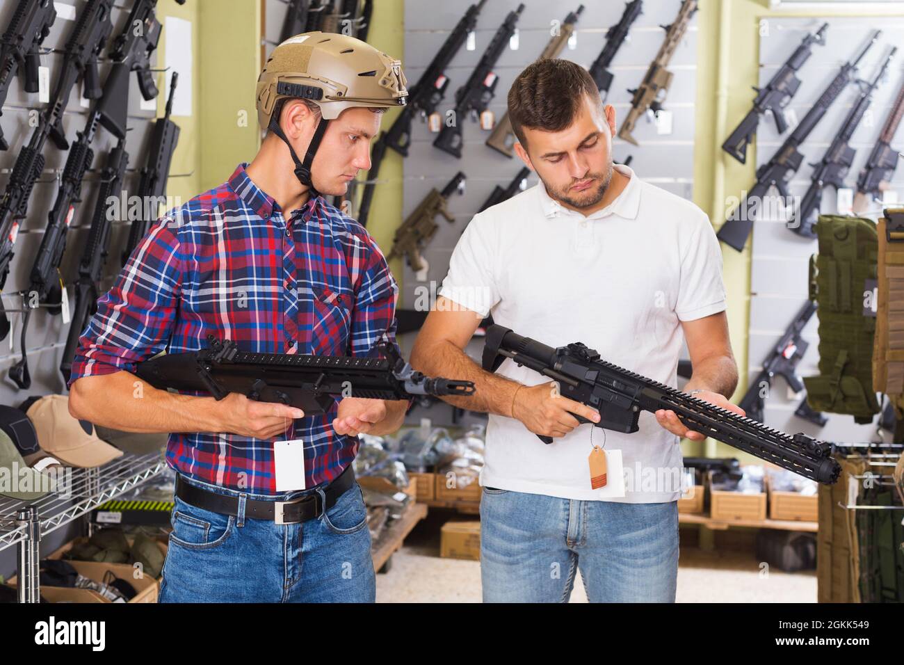 Choosing weapon hi-res stock photography and images - Alamy