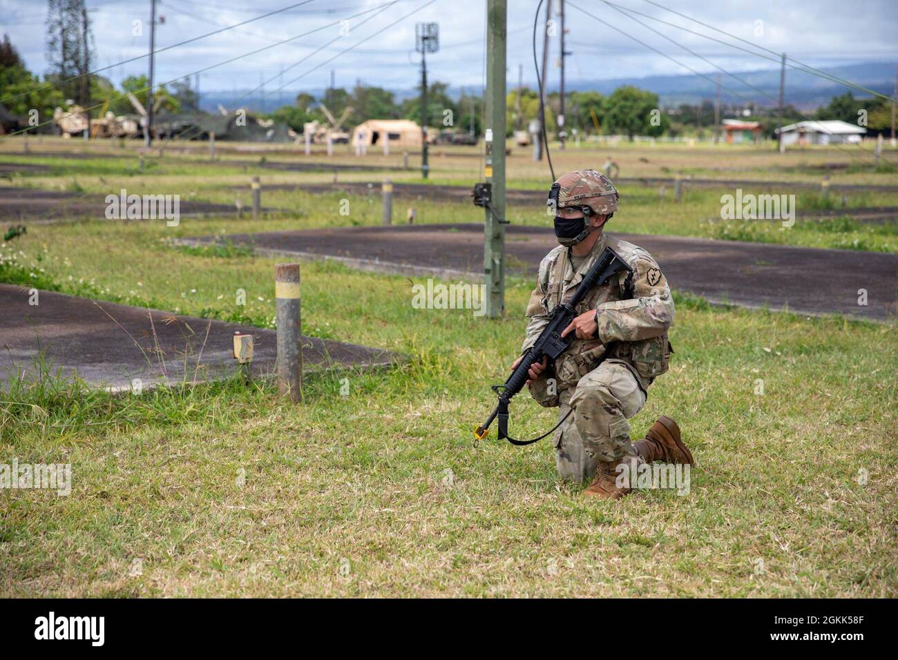 Signal field training exercise hi-res stock photography and images - Alamy