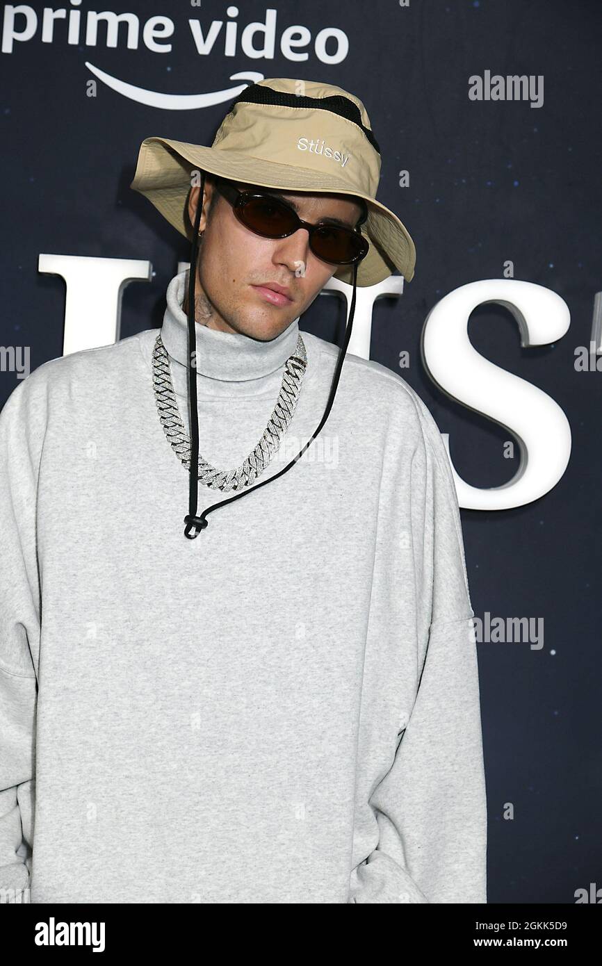 Justin Bieber attends Amazon Prime's documentary "JUSTIN BIEBER: OUR ...
