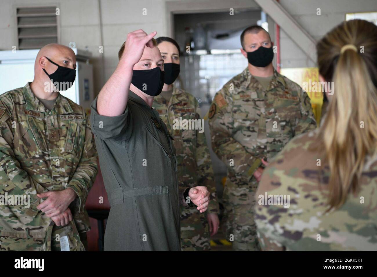 U.S. Air Force 1st Lt. Ryan Elliott, a combat systems officer with the ...