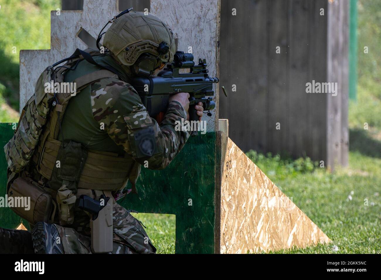 A Special Operations Forces operator participates in multinational ...