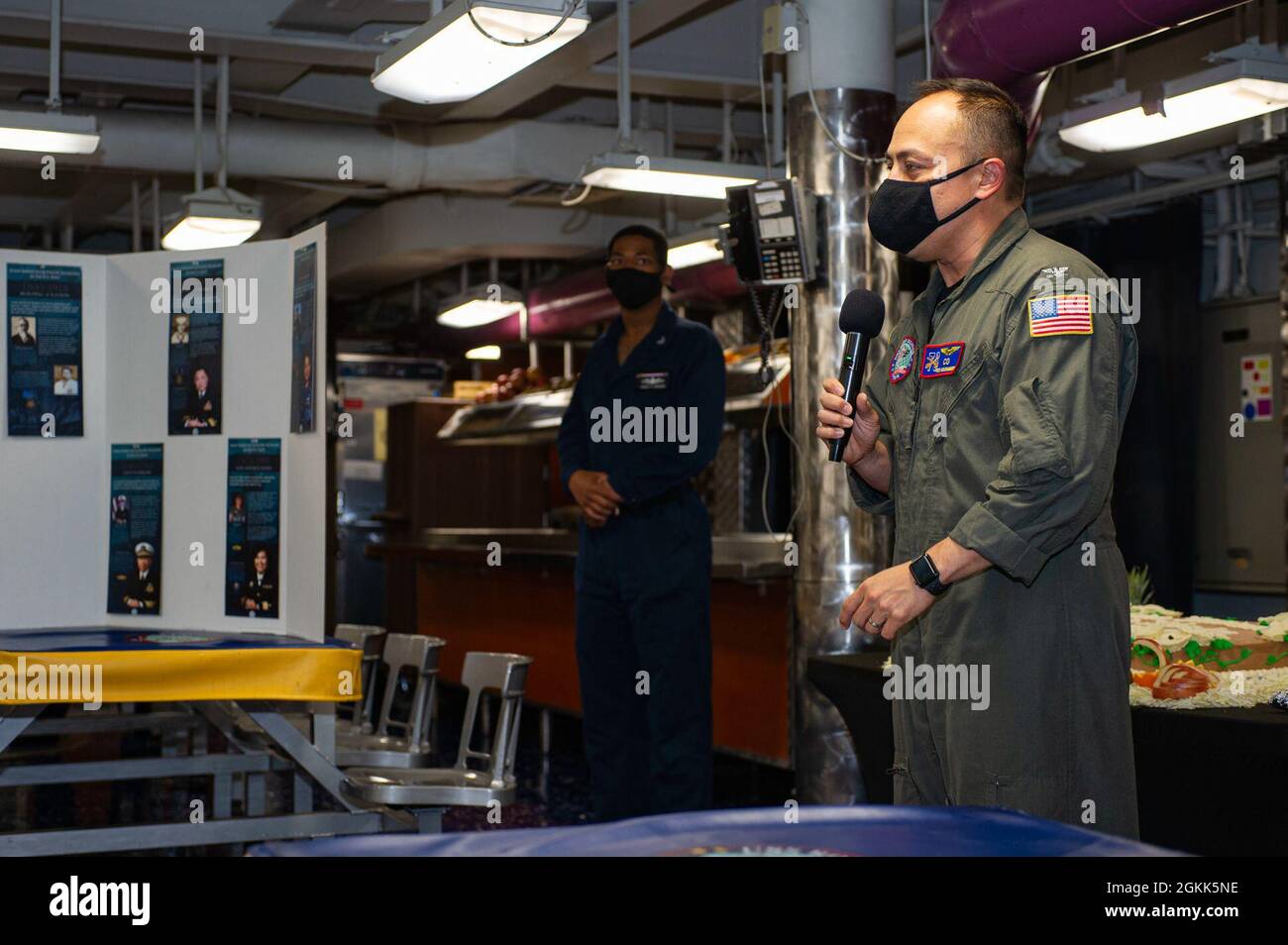 210512-N-VC236-1005 PHILIPPINE SEA (May 12, 2021) Capt. Fred Goldhammer ...
