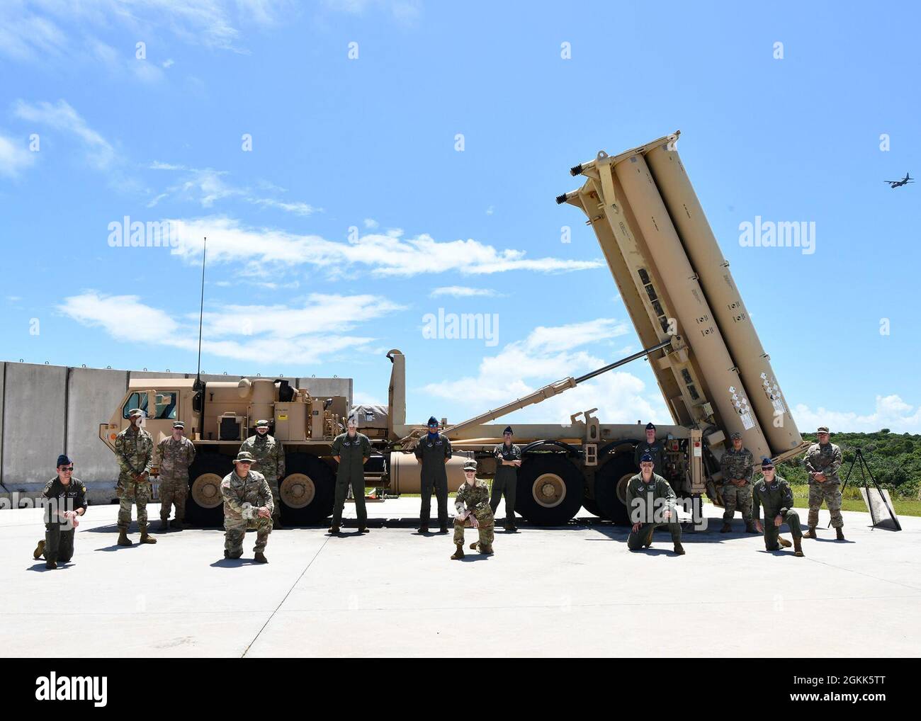 U.S. Army E3 Terminal High Altitude Area Defense soldiers and deployed ...