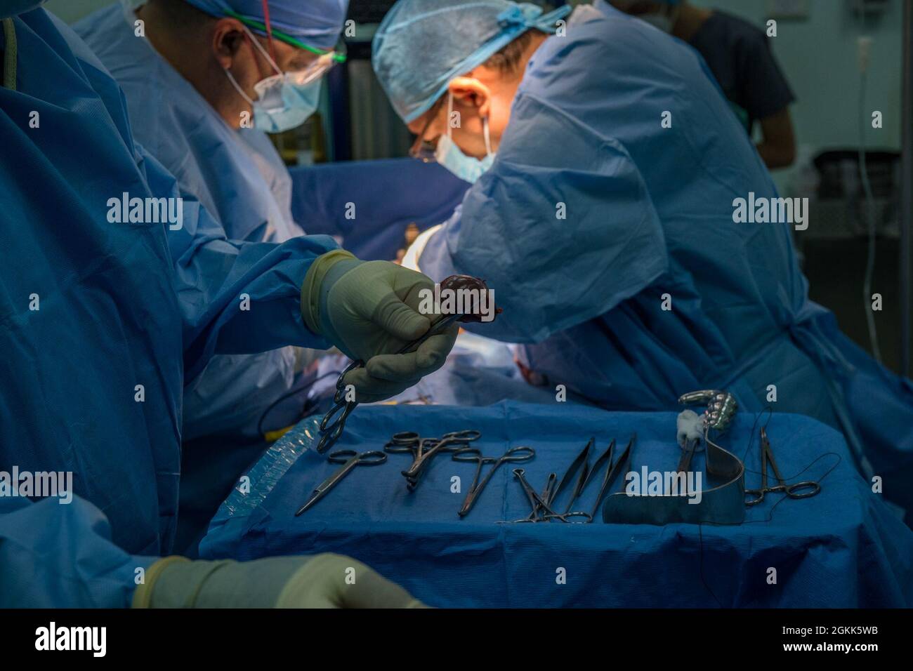 U.S. Army Soldiers with the Forward Surgical Section at the Medical ...