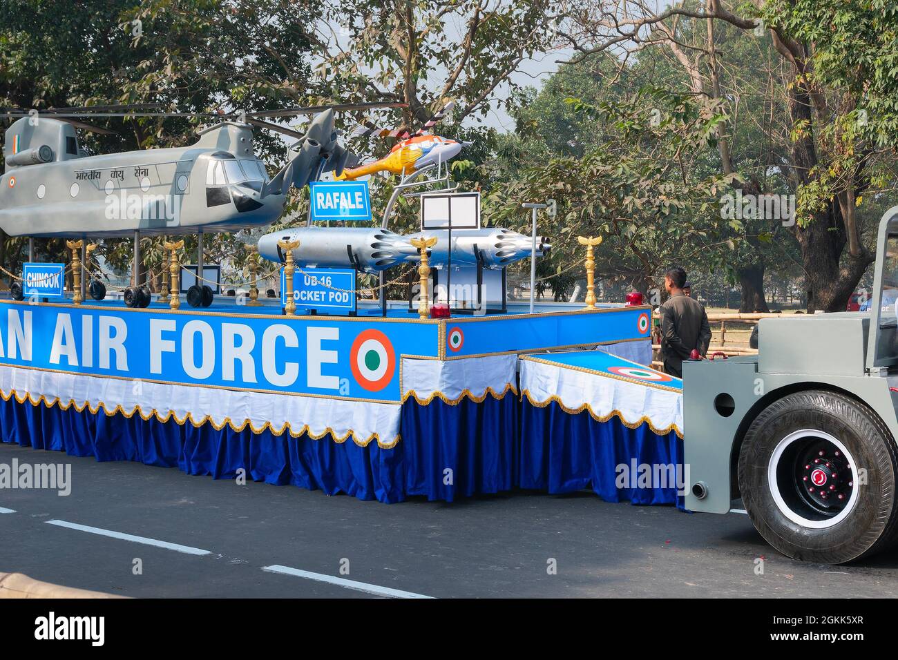 Kolkata, West Bengal, India - 26th January 2020 : Indian air force ...