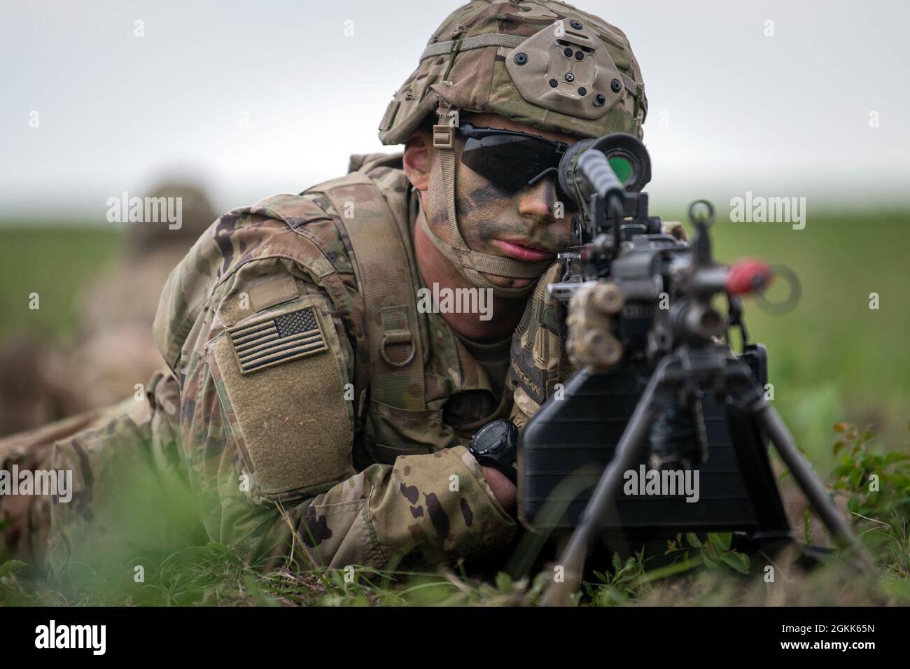 U.S. Army Pfc. Corey McDonald, 54th Brigade Engineer Battalion, 173rd ...