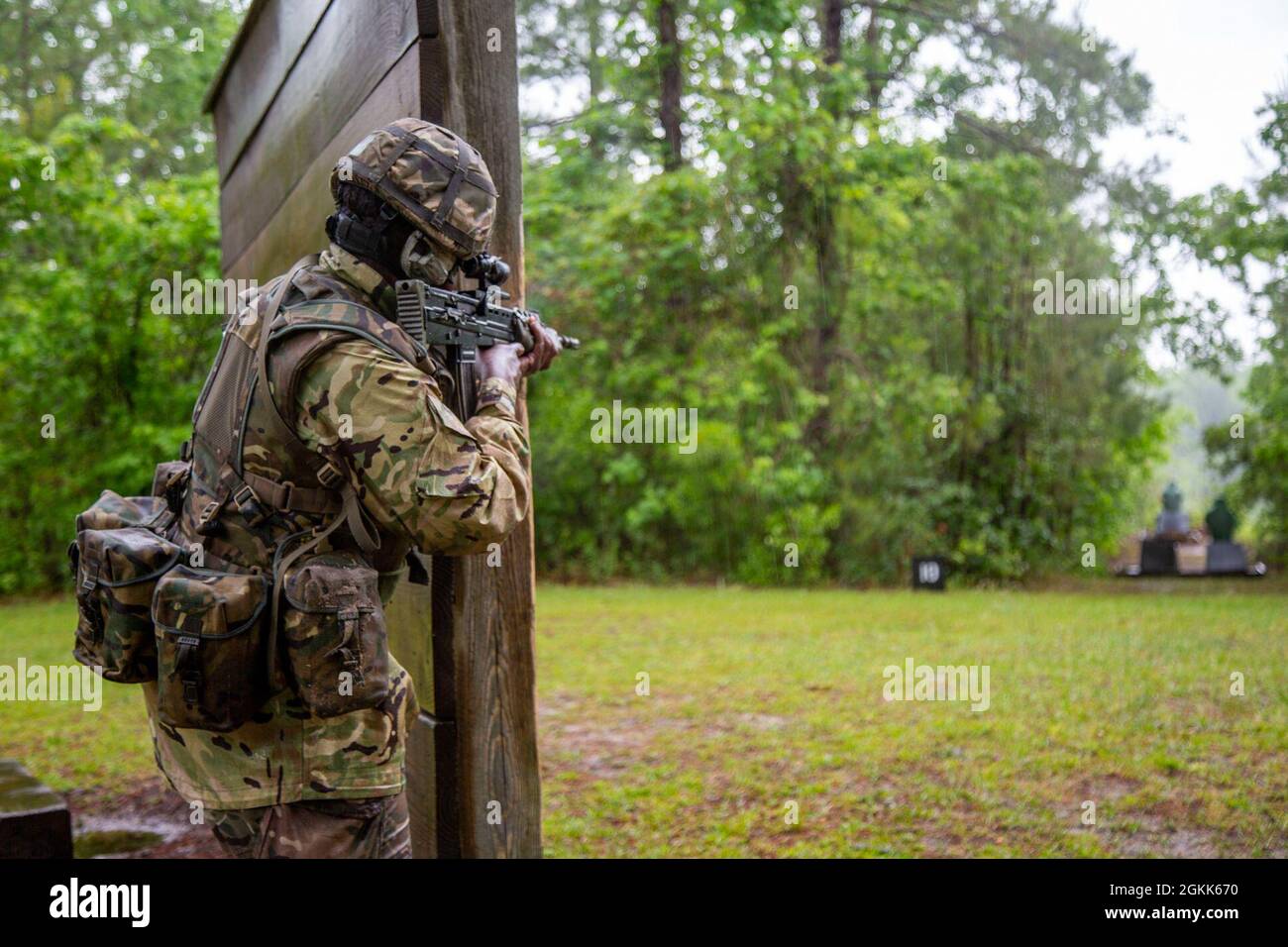 Royal Bermuda Soldier Pvt. Shanday Tannock, an internal security ...