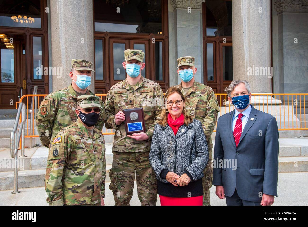 Major Gen. Francis Evon, adjutant general for the Connecticut National ...