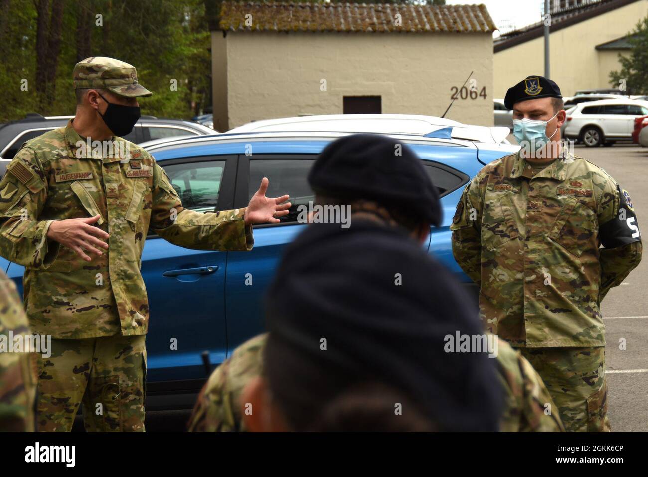 U.S. Air Force Col. Matthew Husemann, 86th Airlift Wing vice commander ...