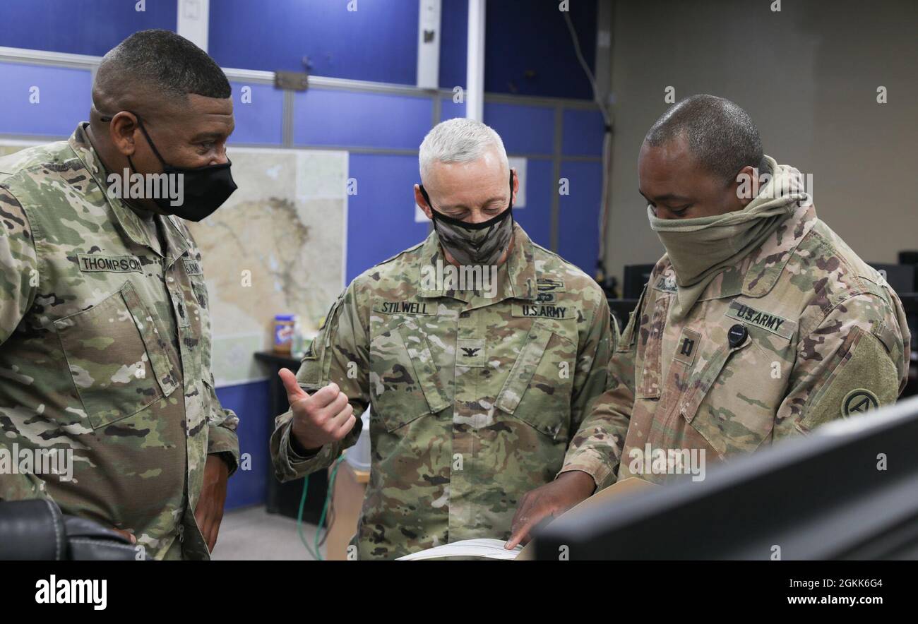 Capt. Joseph Dieusener, U.S. Army Central Operations Center - Kuwait ...