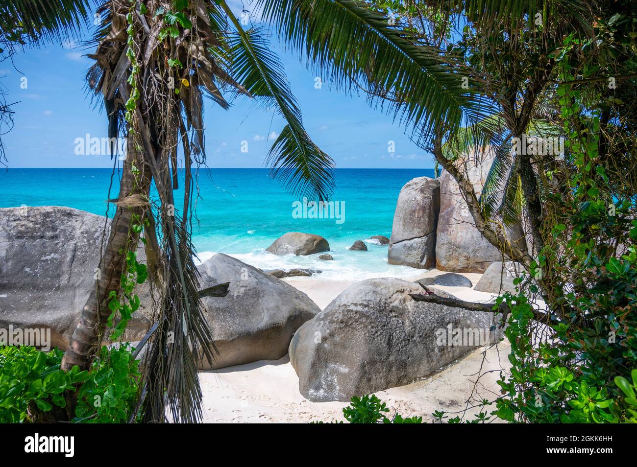 Beautiful Seychelles in the indian ocean Stock Photo - Alamy