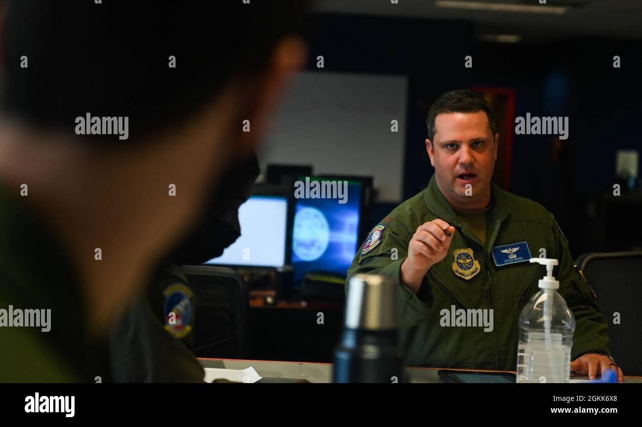 U.S. Air Force Maj. Michael Menna, 437th Operations Support Squadron ...