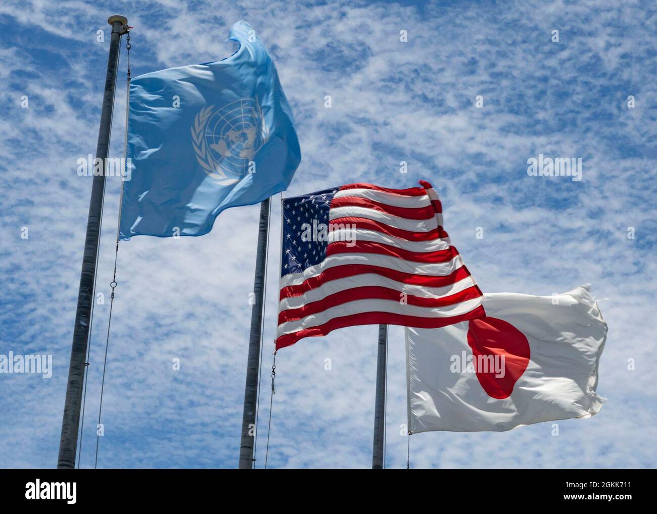 KADENA, Japan (May 13, 2021) The United Nations, United States and ...