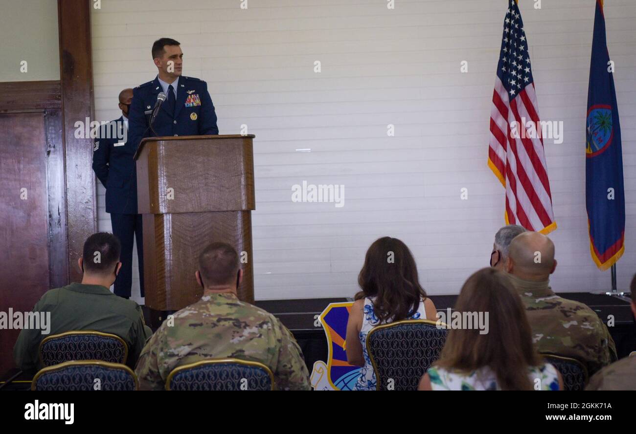 U.S. Air Force Col. Christopher Cunniff, 715th Air Mobility Operations ...