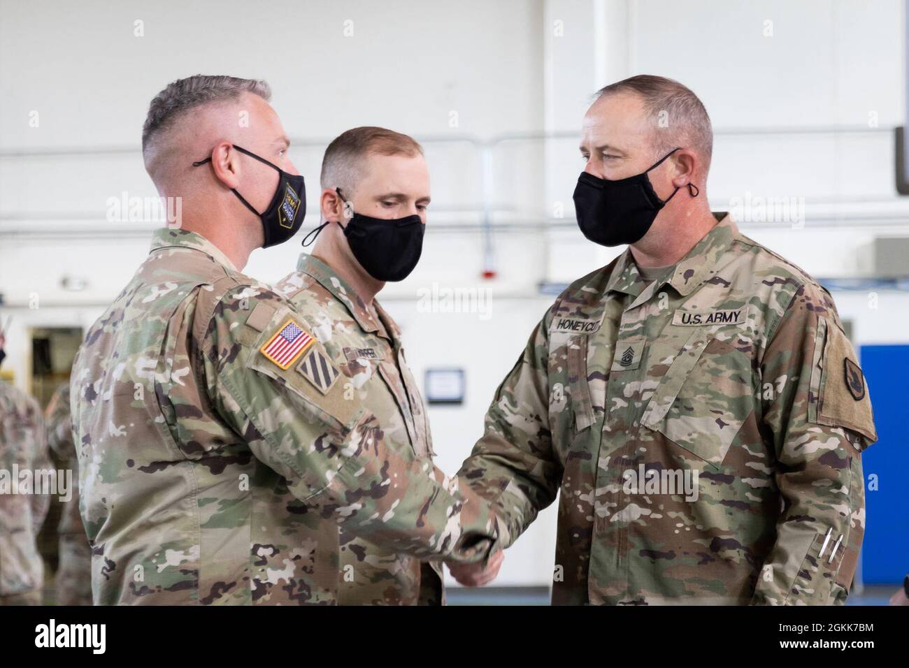 Sgt. 1st Class Jeremy Carter and Staff Sgt. Michael Hopper, recruiters ...