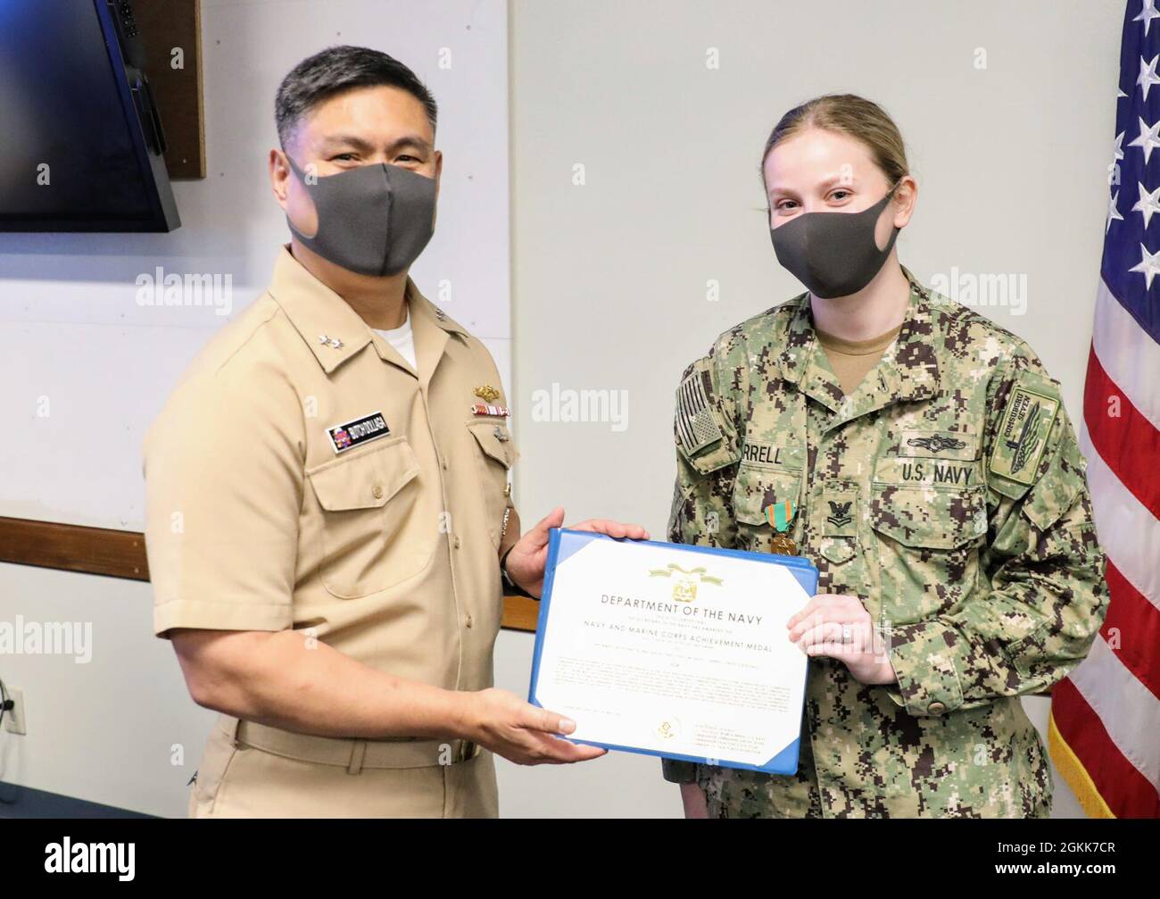 YOKOSUKA, Japan (May 13, 2021) Rear Adm. Butch Dollaga, Commander ...