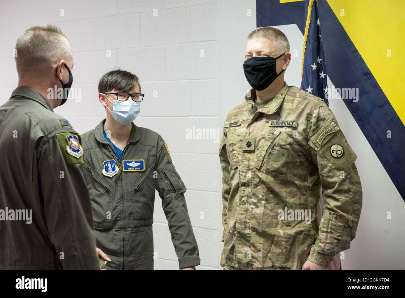 Hunter Willis promotes his father, U.S. Army Lt. Col. Tom Willis of the ...