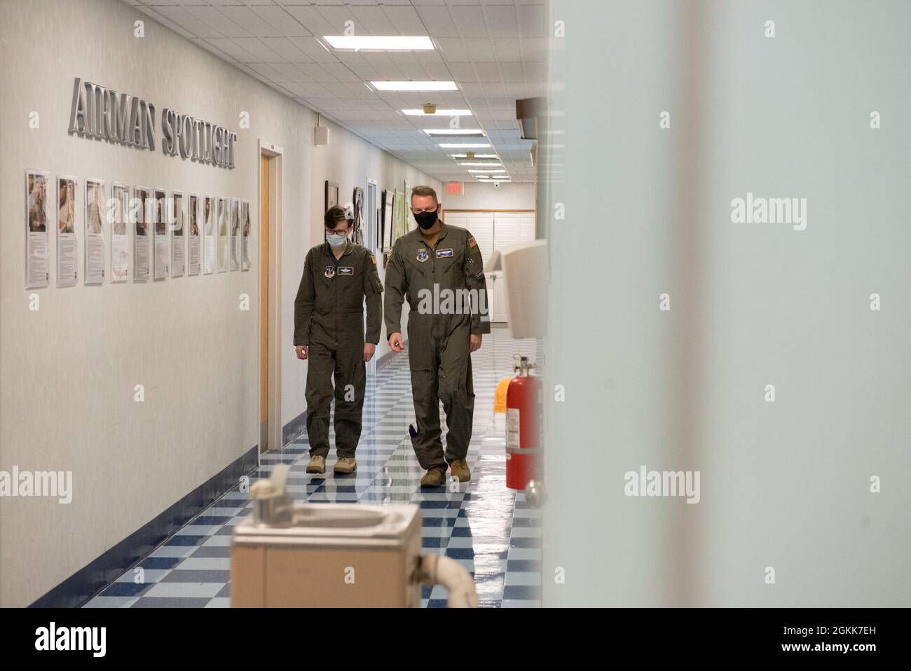 Hunter Willis and U.S. Air Force Col. Marty Timko, 167th Airlift Wing ...