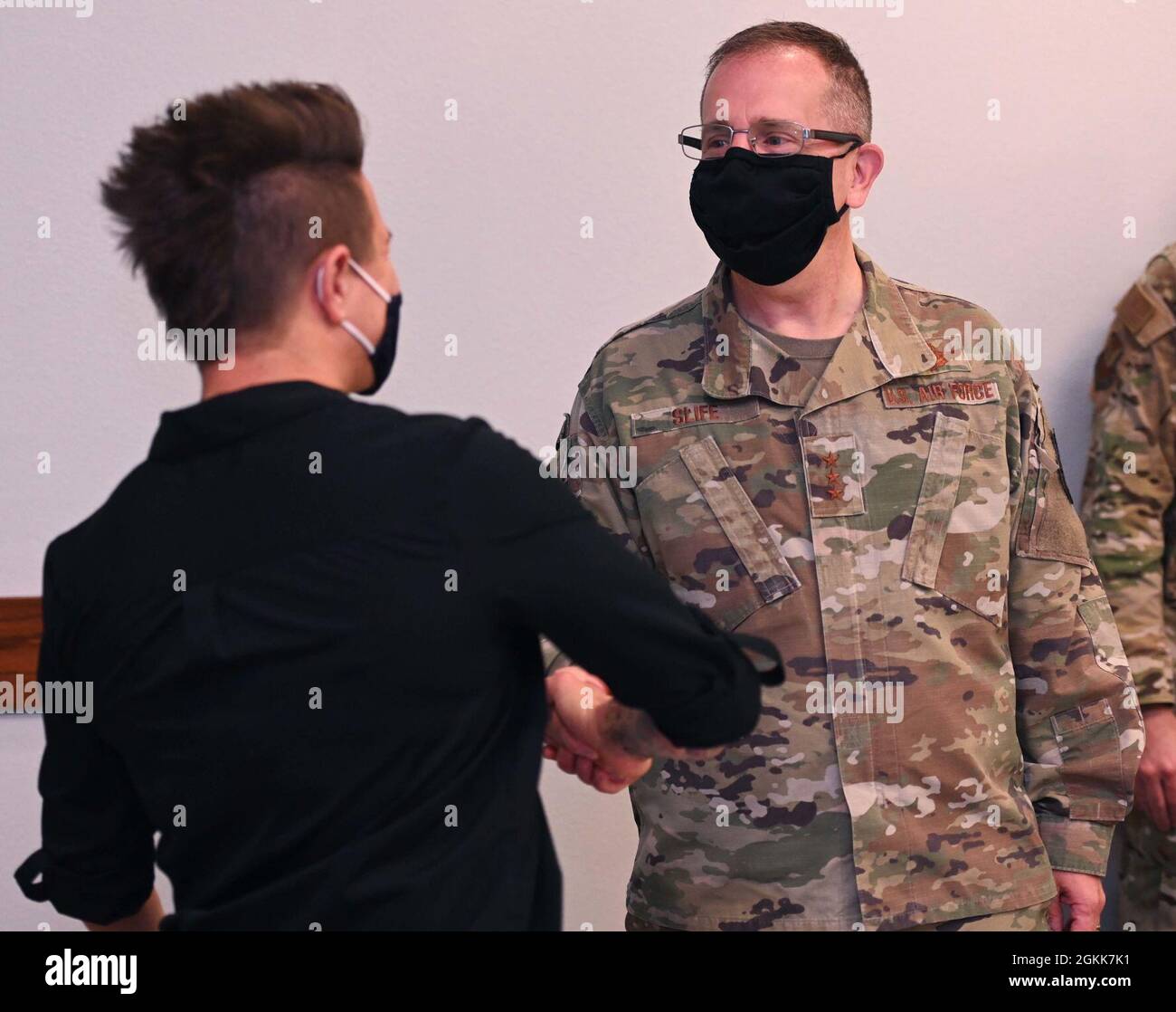 Lieutenant General Jim Slife, commander of Air Force Special Operations ...