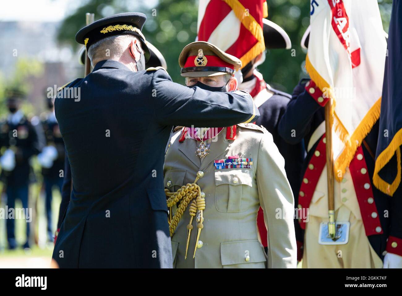 Chief of Staff of the U.S. Army Gen. James C. McConville awards General ...