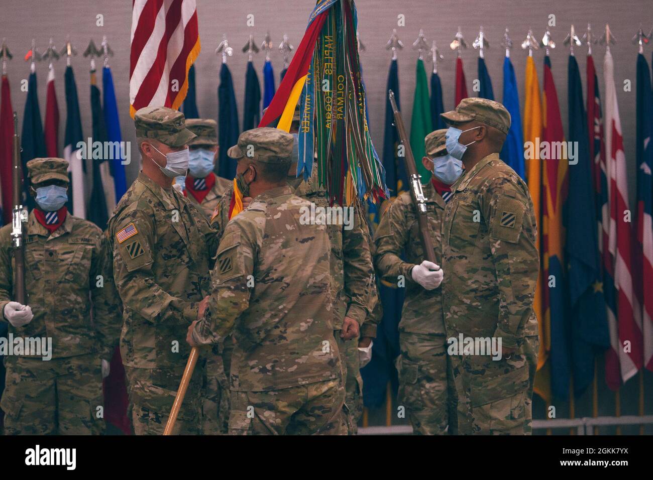 Maj. Gen. Antonio Aguto, commanding general of the 3rd Infantry ...