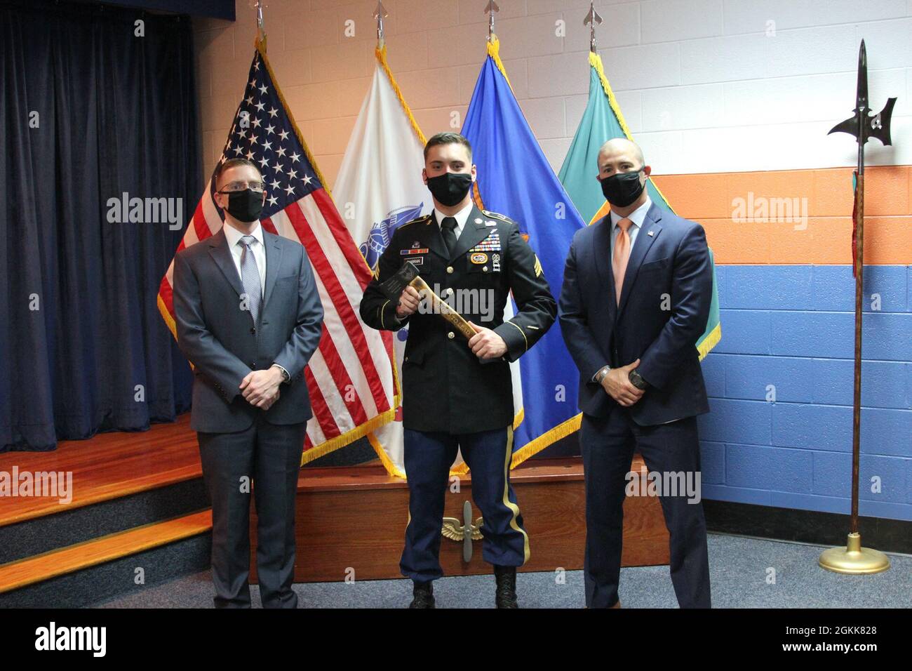 U.S. Army Sgt. Nathan Alabran earned the title of Distinguished Honor ...