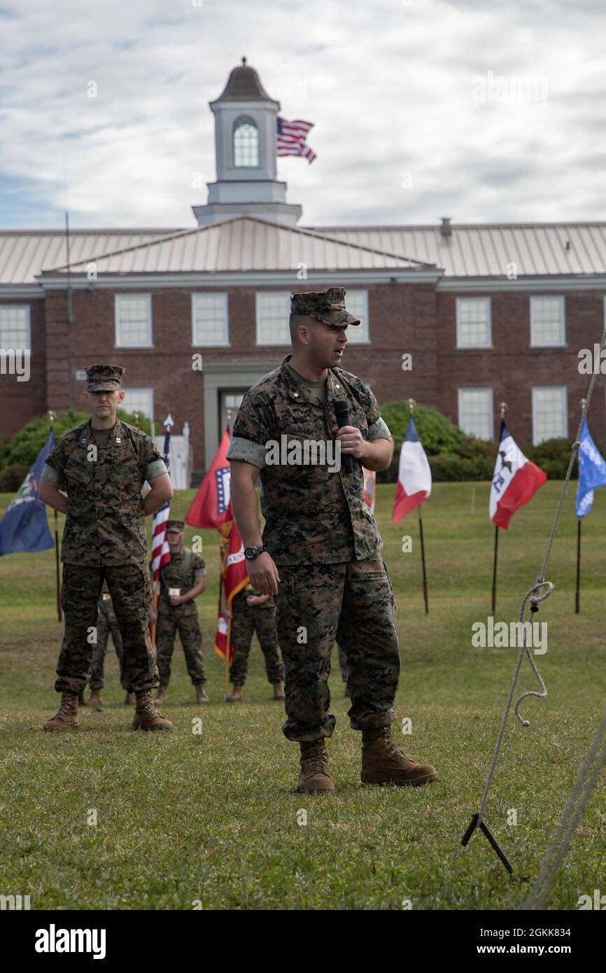 U.S. Marine Corps Lt. Col. Gabriel Diana, a native of Columbus, Ohio ...