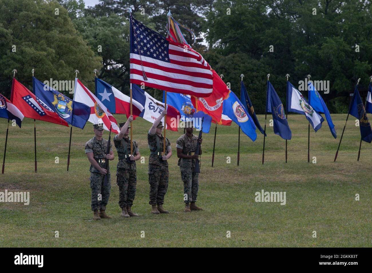 U.S. Marines with 1st Battalion, 2d Marine Regiment (V12), 2d Marine ...