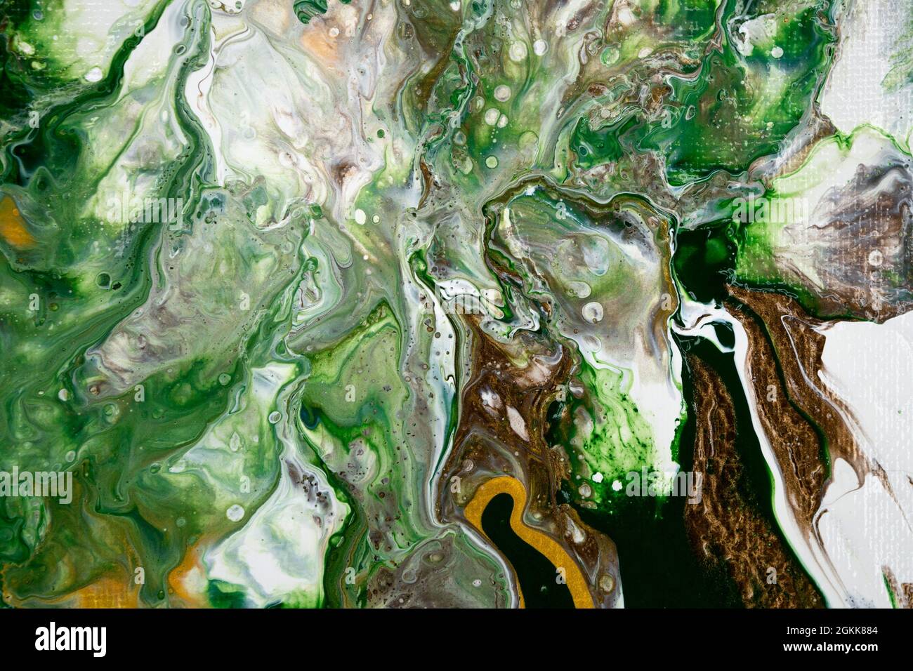 Abstract Fluid Art Painting Background. Acrylic Pour. Marble texture. Modern Contemporary Art ...