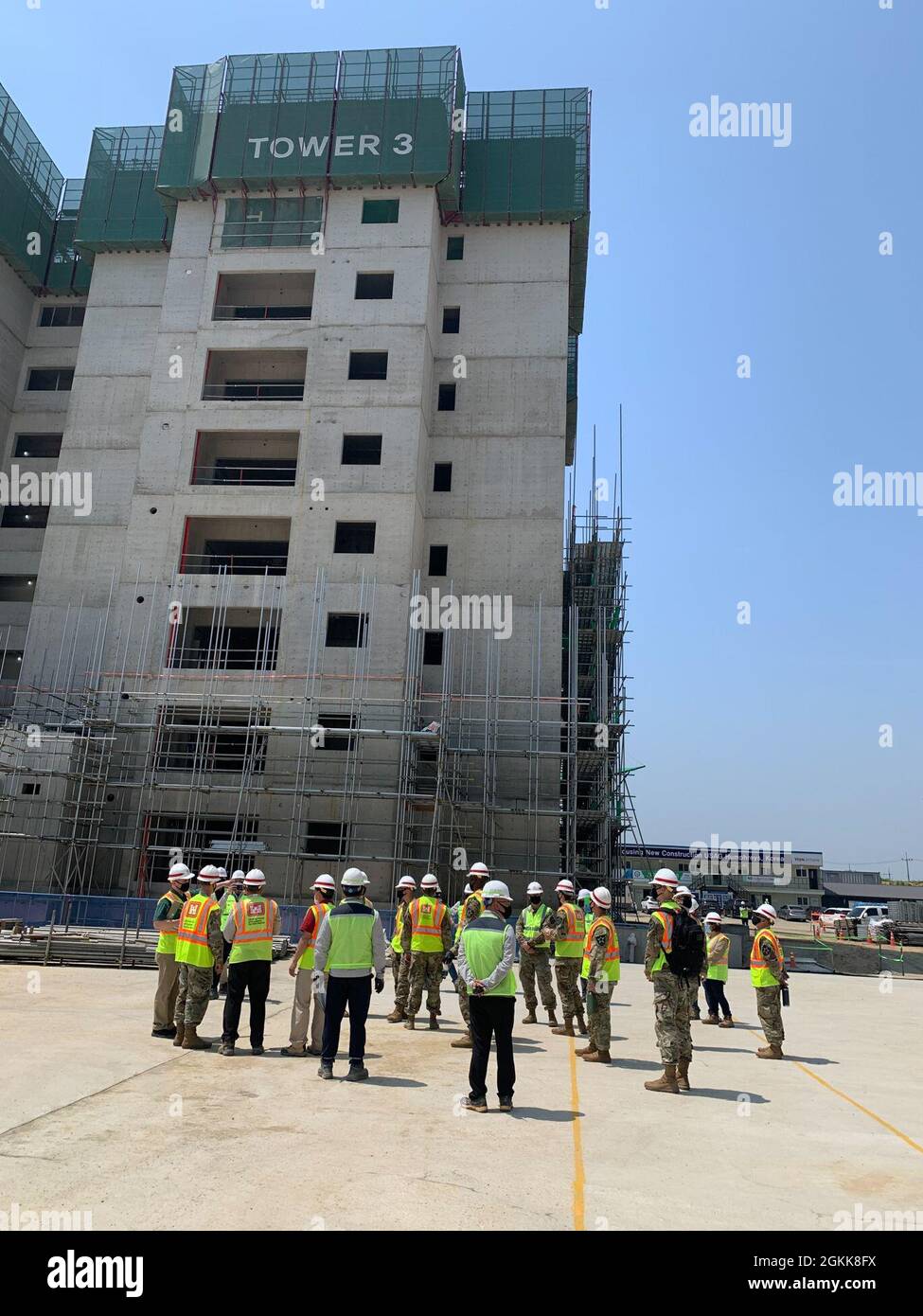 Far East District project site personnel give 11th Engineer Battalion ...