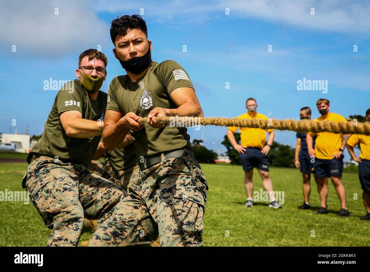 U.S. Marines with 3d Supply Battalion, 3d Marine Logistics Group (MLG ...