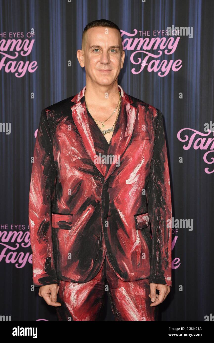 New York, NY, USA. 14th Sep, 2021. Jeremy Scott at arrivals for THE ...