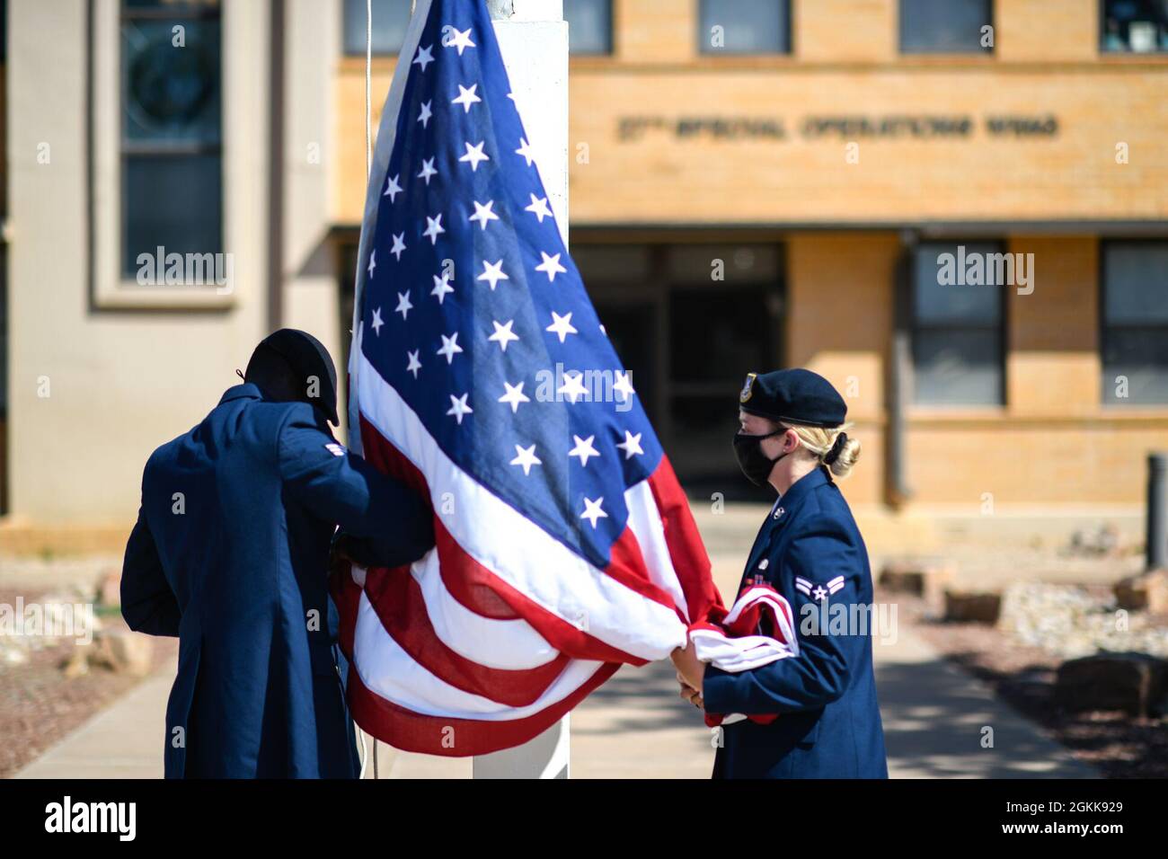 The 27 Special Operations Security Forces Squadron demonstrated a ...