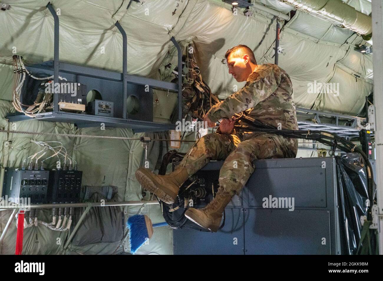 Senior Airman Warren Reynier, 403rd Maintenance Squadron meteorology ...