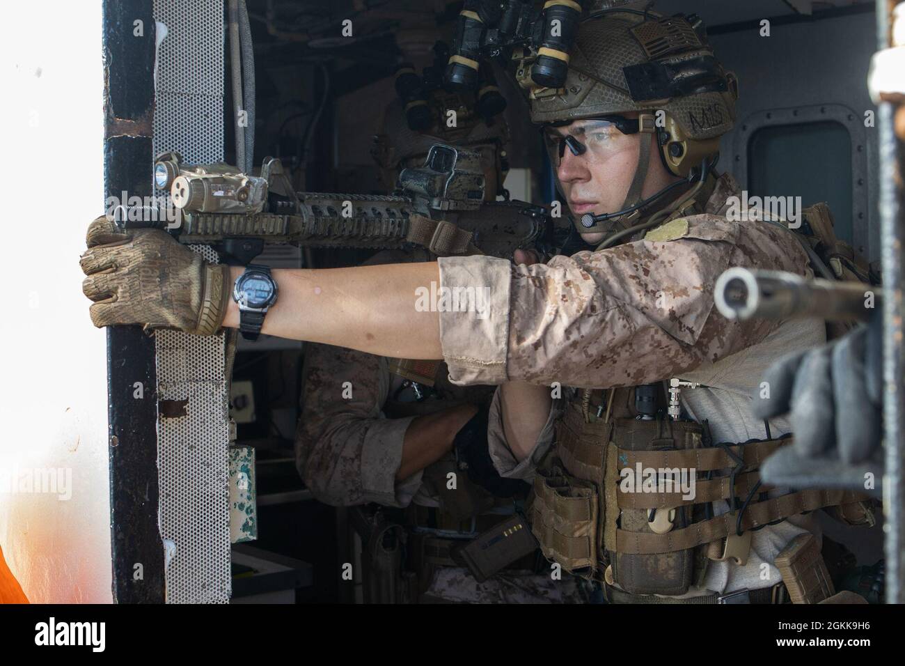 U.S. Marines with All Domain Reconnaissance (Recon) Detachment (ADRD ...