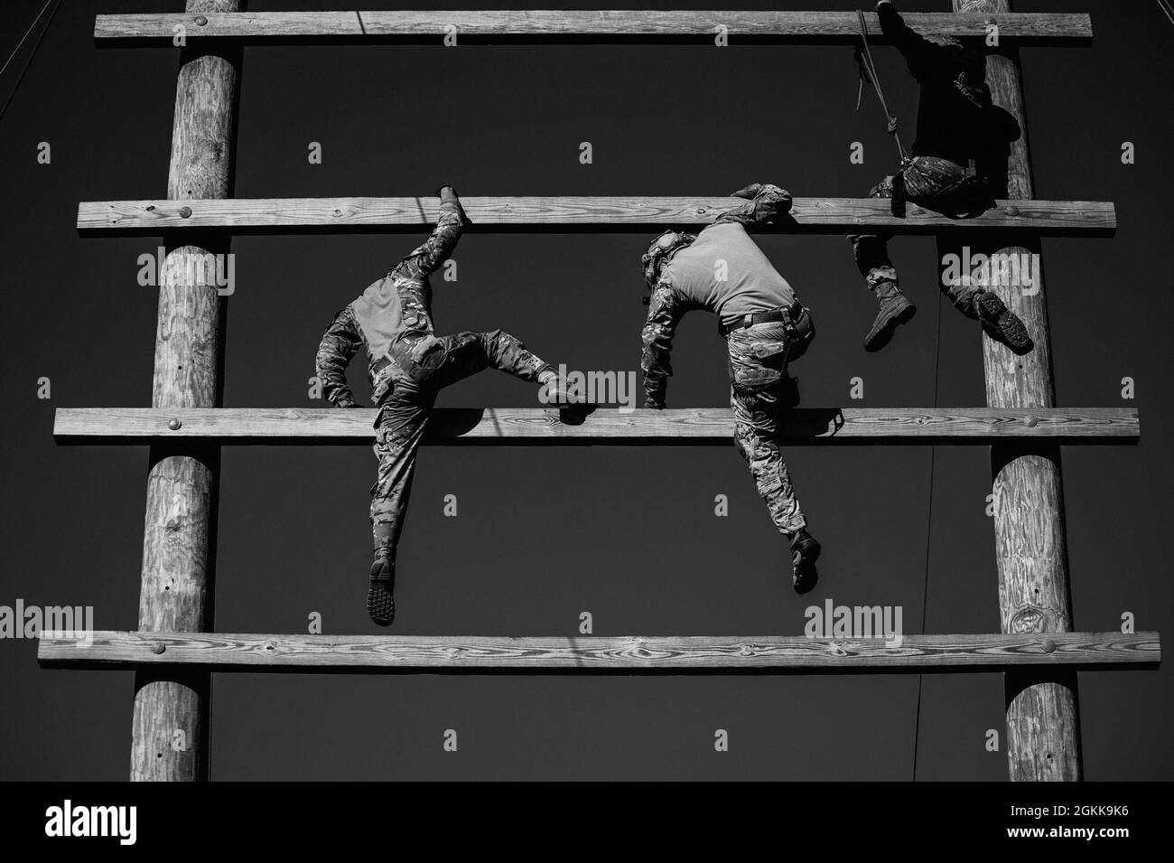 Tactical obstacle Black and White Stock Photos & Images - Alamy