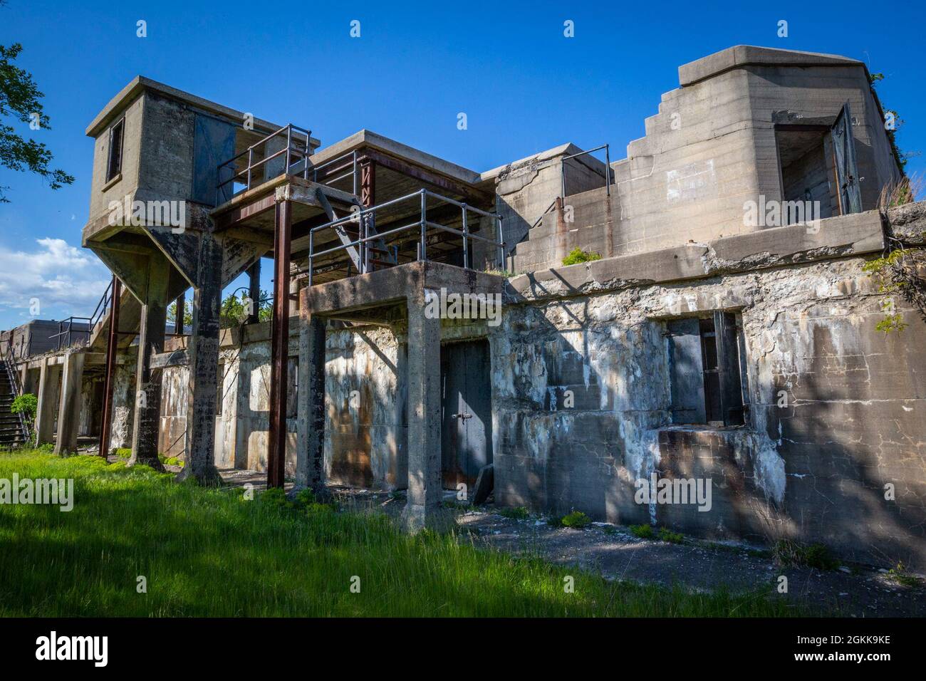 Nine Gun Battery at Fort Hancock, Gateway National Recreation Area at ...