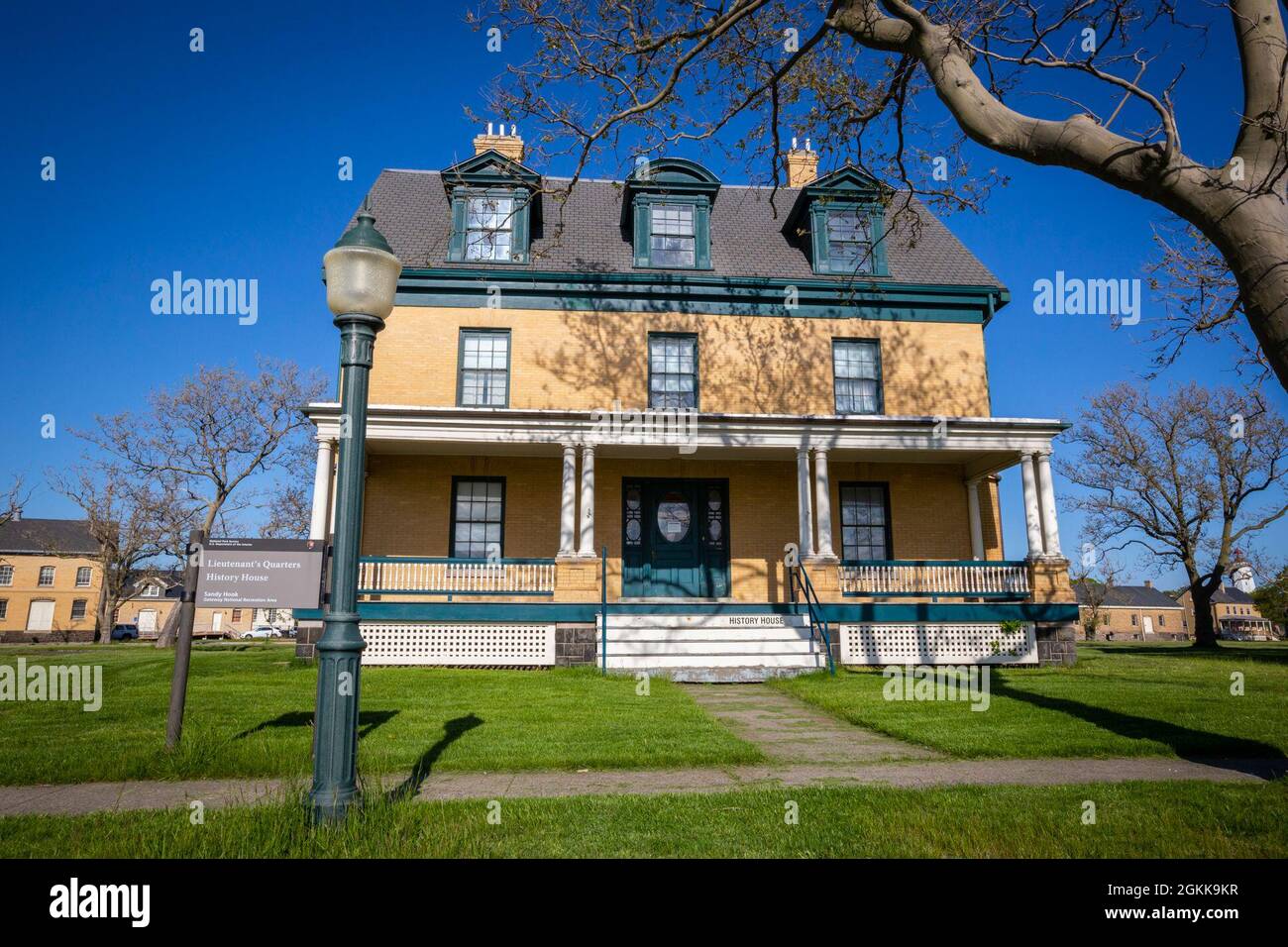 Lieutenant’s Quarters History House at Fort Hancock, Gateway National ...