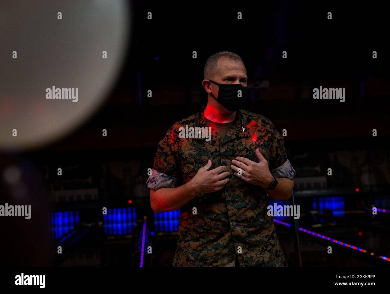 U.S. Marine Corps Col. Jeffrey L. Hammond, commanding officer ...