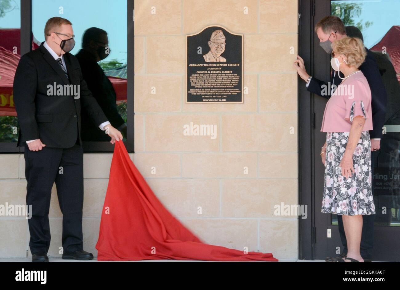Ann Jarrett MacDonald, daughter of Col. George “Burling” Jarrett, along ...