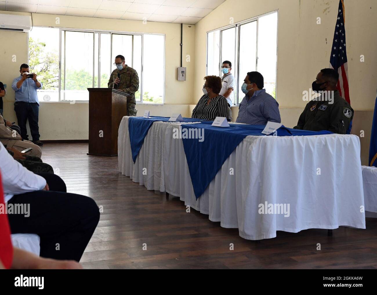 U.S. Air Force Lt. Col. Cesar Rodriguez, deputy chief of office of ...