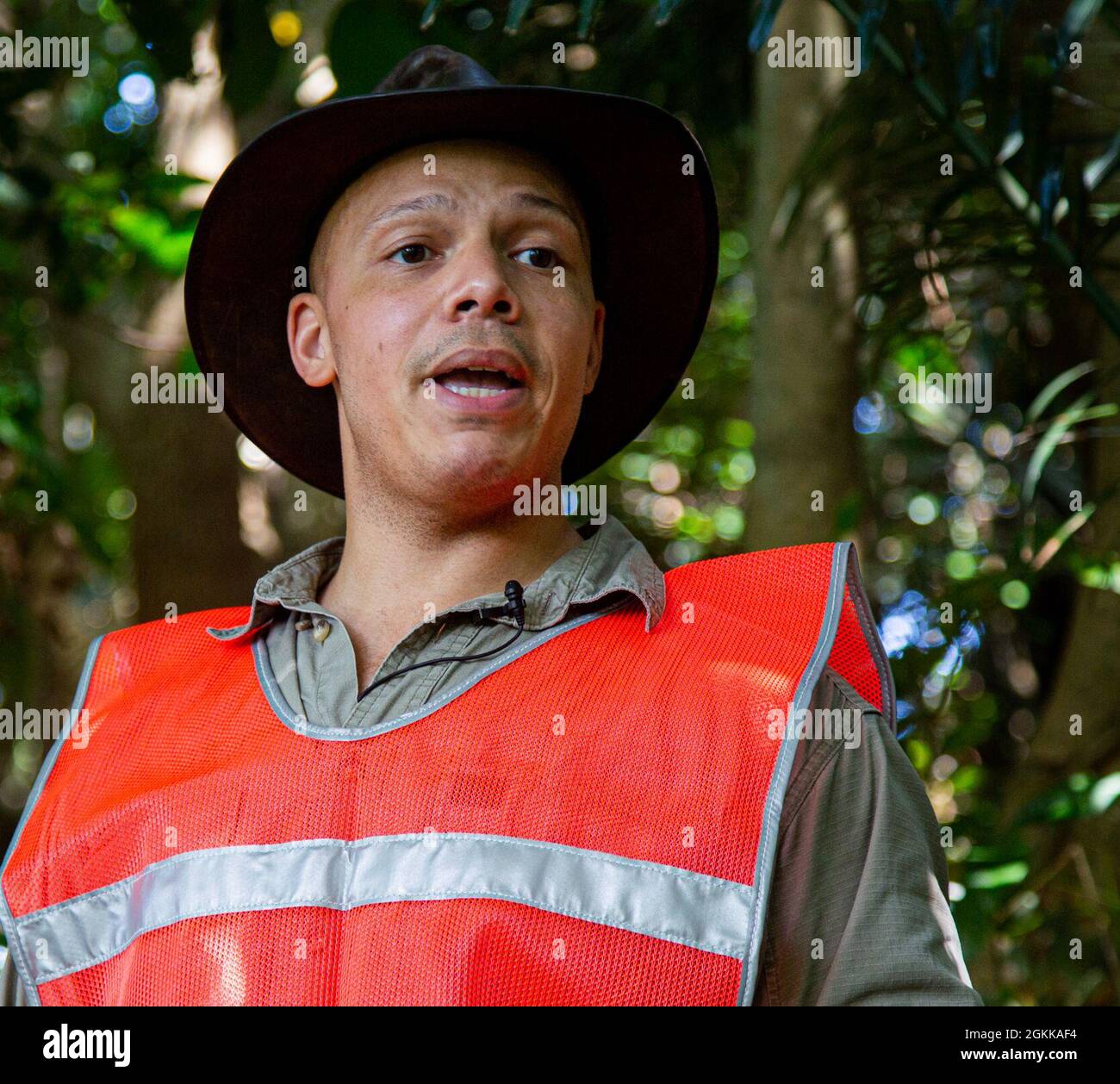 Paul French, a cultural resource manager with Marine Corps Base Camp ...