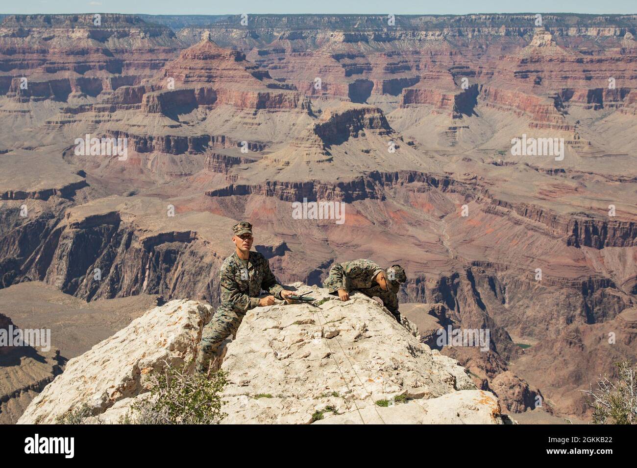 U.S. Marine Corps Staff Sgt. Coltin Davenport, regimental ...