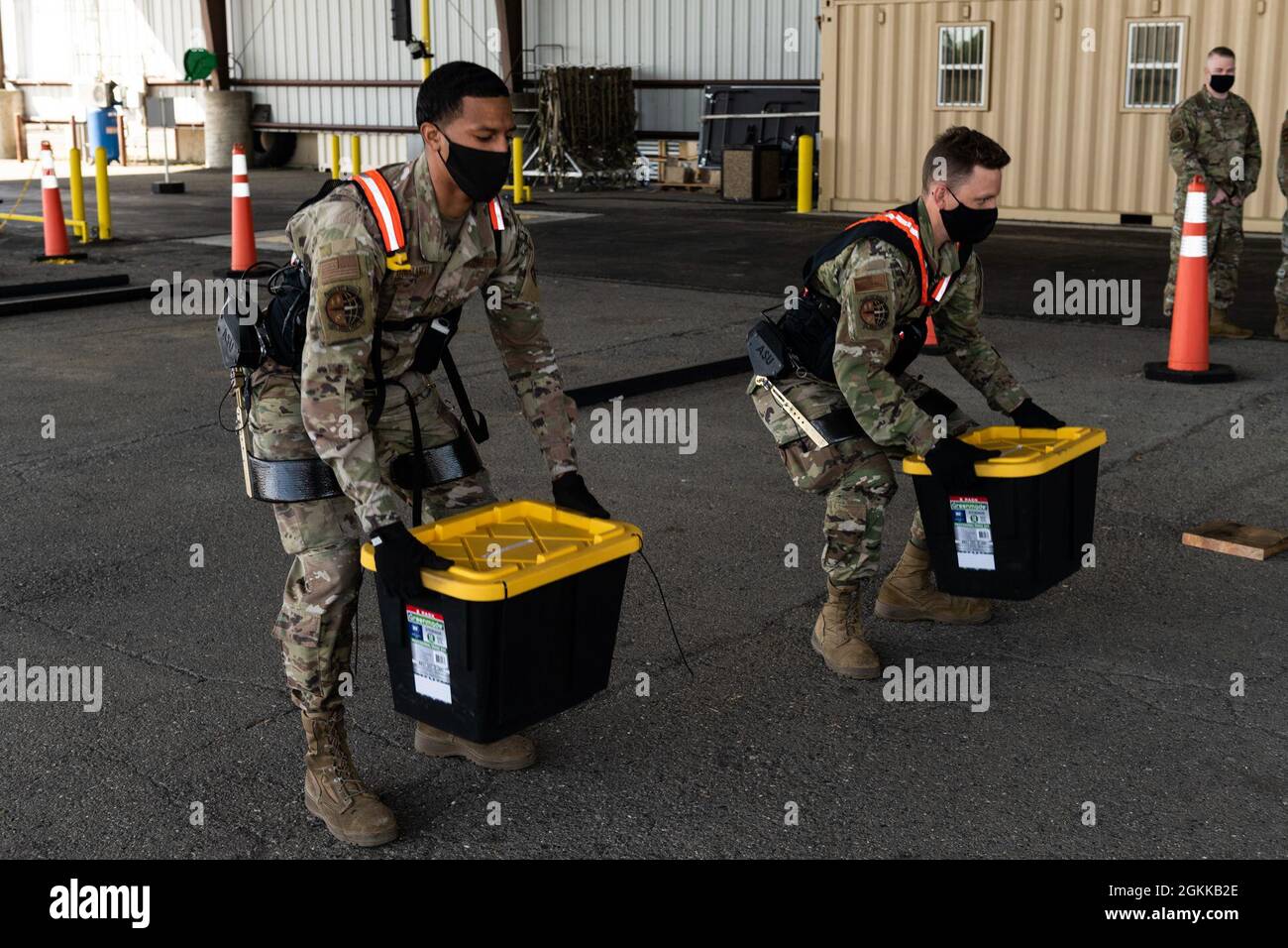 Airman 1st Class Xaviar Archangel, 60th Aerial Port Squadron aerial ...