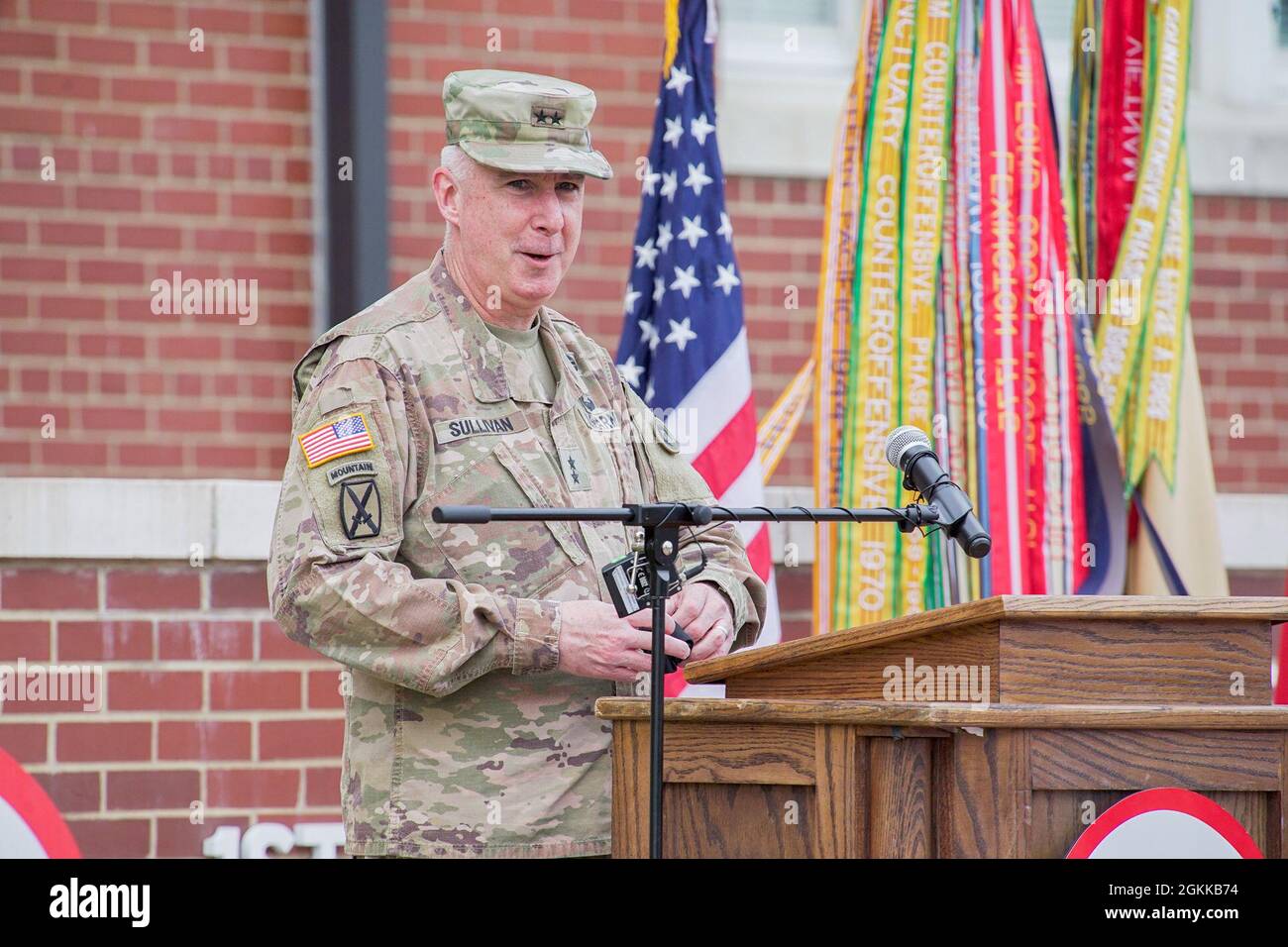 Maj. Gen. John Sullivan, commanding general, 1st Theater Sustainment ...