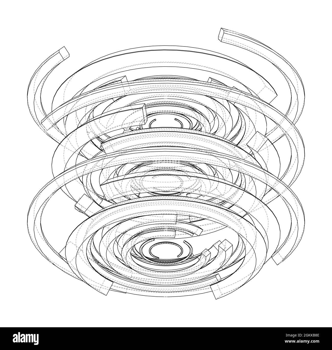 Concentric hud Black and White Stock Photos & Images - Alamy