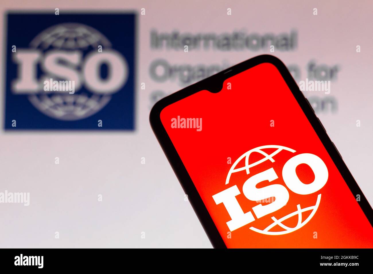 Iso international organization standardization logo hi-res stock ...